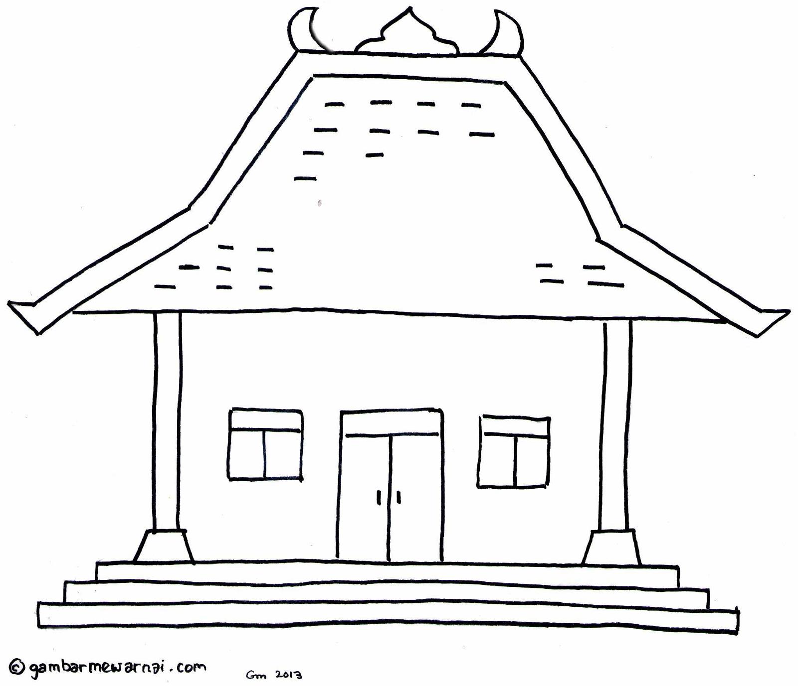 Detail Mewarnai Gambar Rumah Adat Minangkabau Koleksi Nomer 36 Detail Mewarnai Gambar Rumah Adat Minangkabau Koleksi Nomer 36
