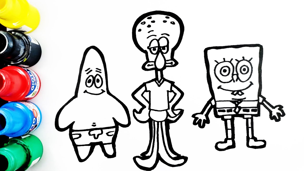 Mewarnai Gambar Spongebob Dan Patrick - 46+ Koleksi Gambar Mewarnai Gambar Spongebob Dan Patrick - 46+ Koleksi Gambar