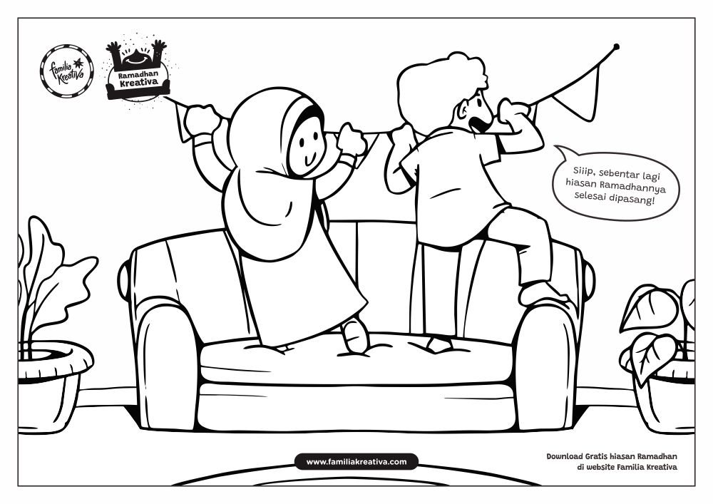 Mewarnai Gambar Tema Ramadhan - 55+ Koleksi Gambar Mewarnai Gambar Tema Ramadhan - 55+ Koleksi Gambar