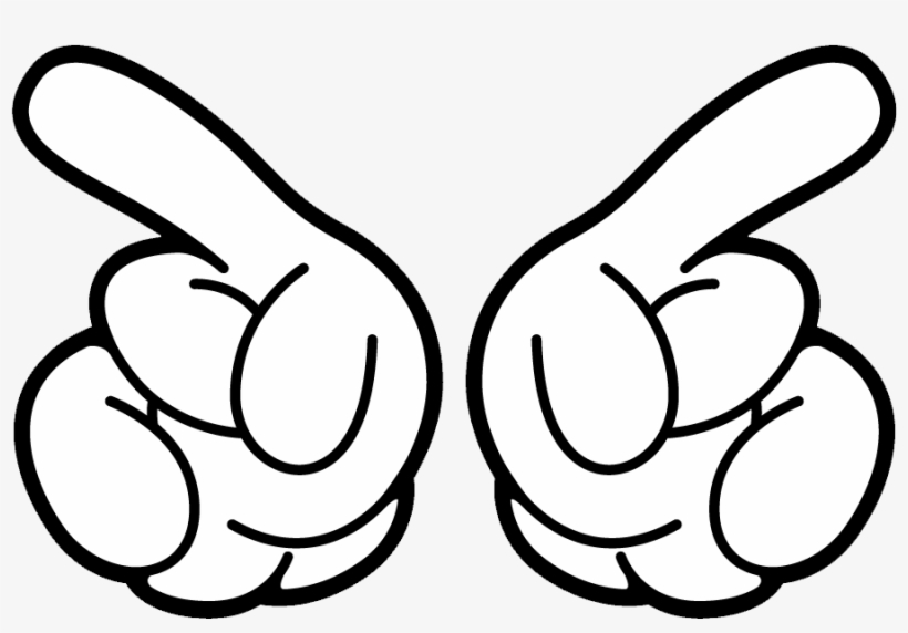 Detail Mickey Mouse Hand Clipart Koleksi Nomer 28