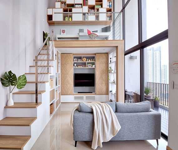 Desain Rumah Mezzanine