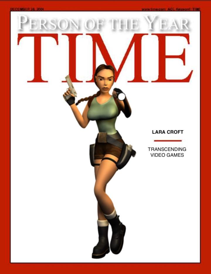 Detail Lara Croft Magazine Cover Koleksi Nomer 1