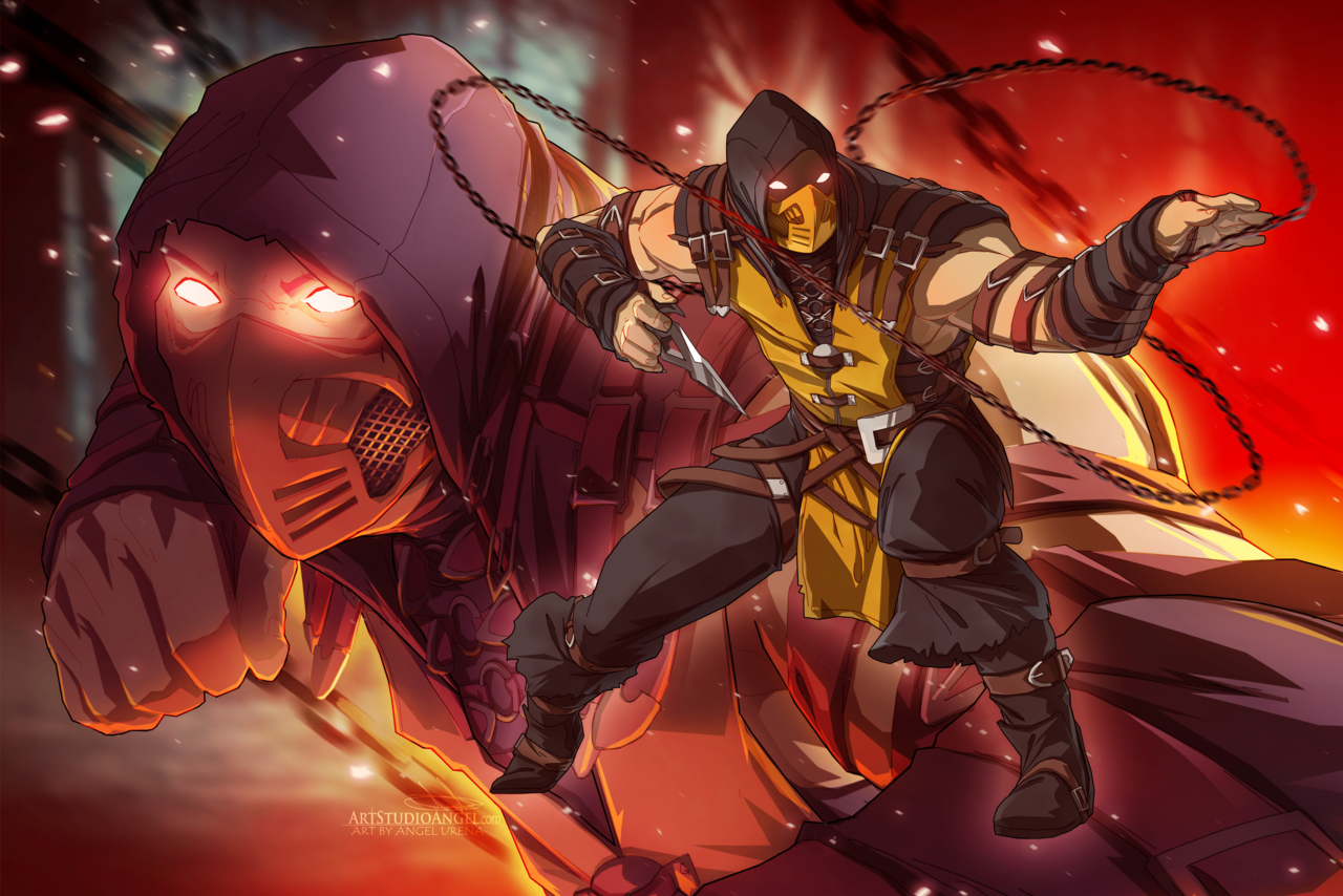 Detail Mortal Kombat Scorpion Fan Art Koleksi Nomer 9