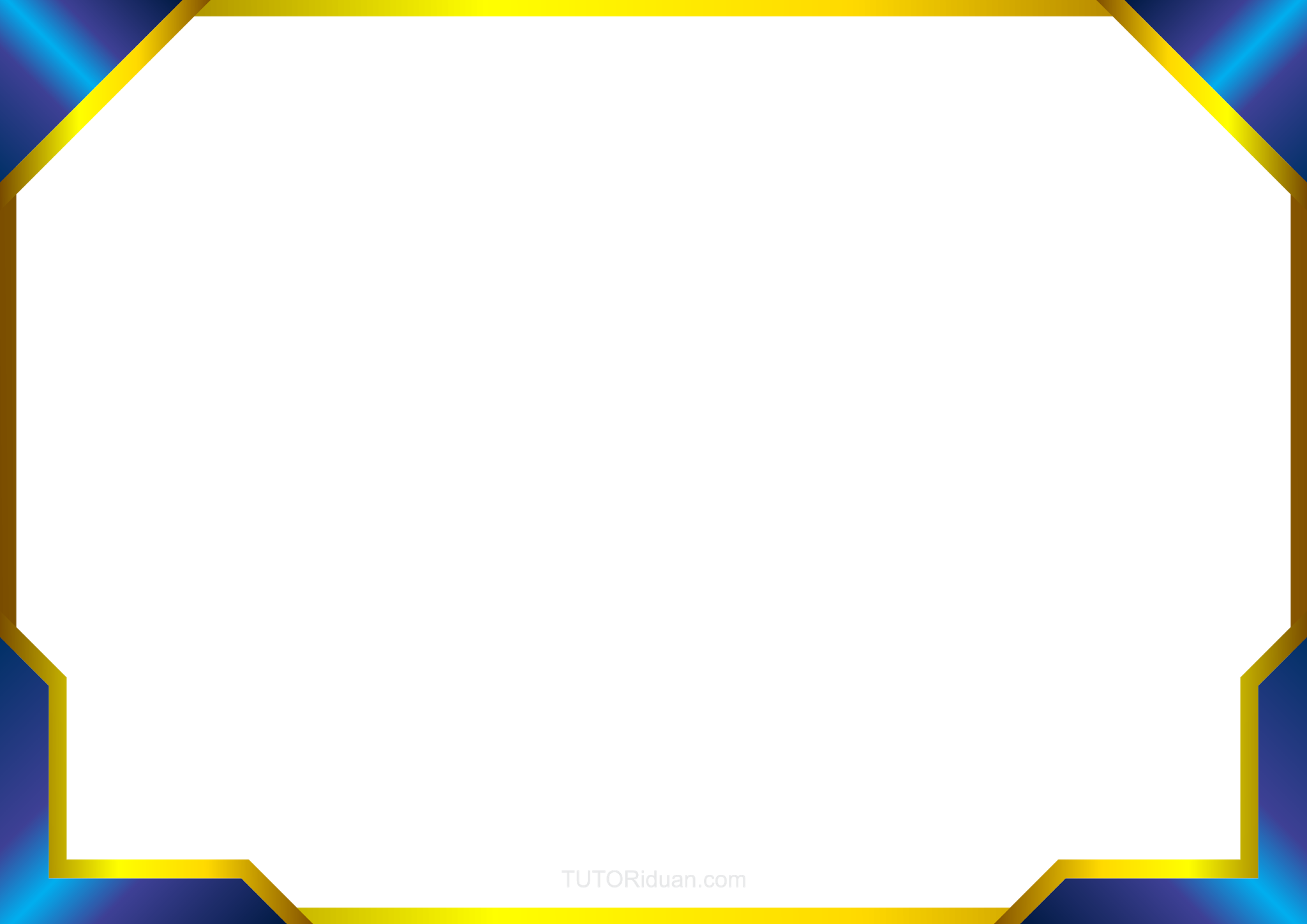 Background Desain Sertifikat Piagam Kosong Png Porn S