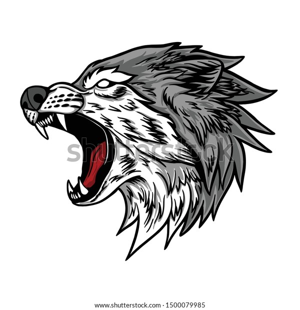 Detail Logo Kepala Serigala Koleksi Nomer 3