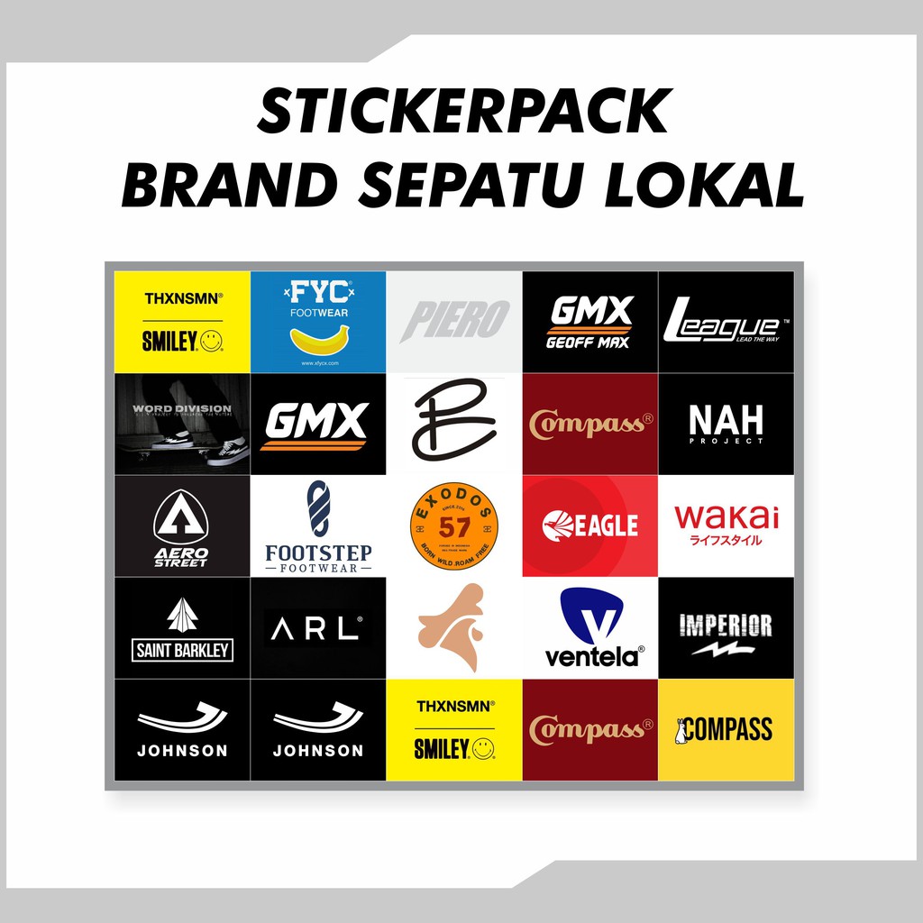 Logo Merek Sepatu 45 Koleksi Gambar
