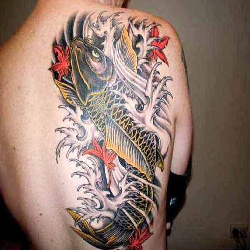 Detail Desain Tato Berwarna Koleksi Nomer 36