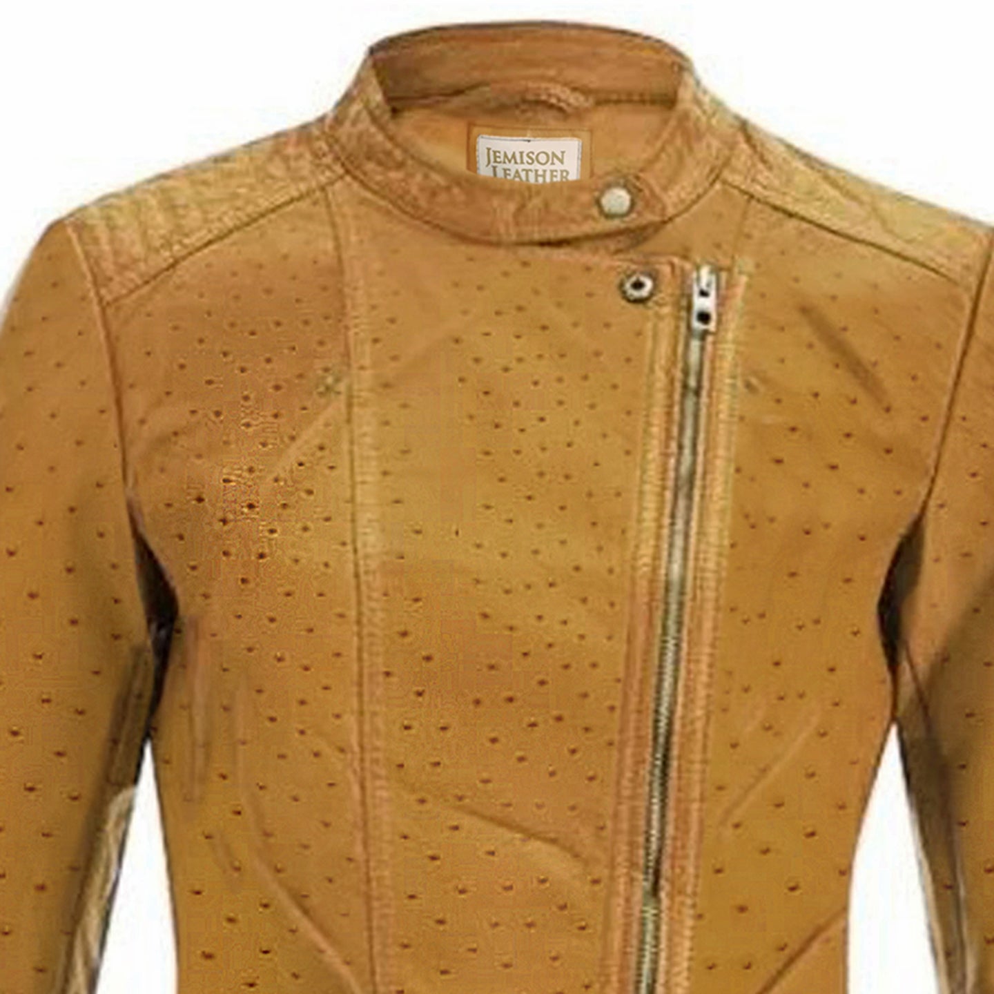 Detail Ostrich Hide Jacket Koleksi Nomer 49