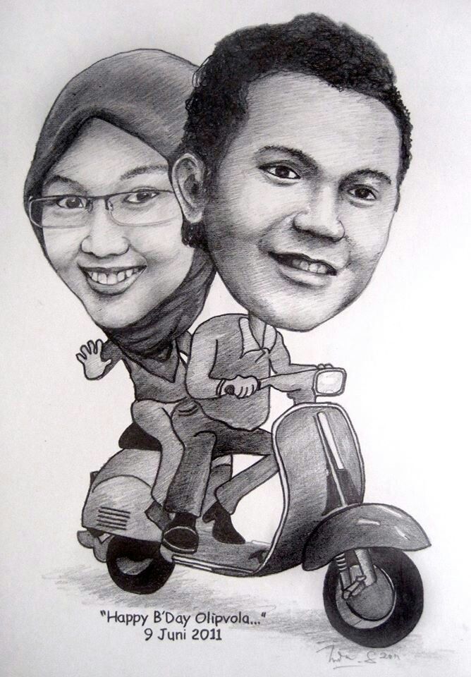 Lukisan Karikatur Lucu 48 Koleksi Gambar