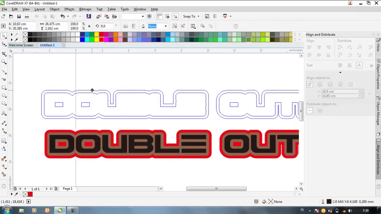 Detail Memberi Outline Pada Gambar Corel Koleksi Nomer 11