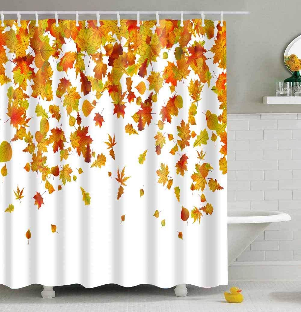 Autumn Leaves Shower Curtains 60 Koleksi Gambar