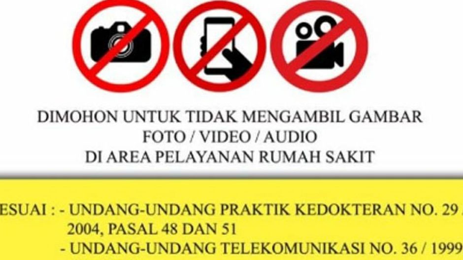 Detail Dilarang Mengambil Gambar Di Rumah Sakit Koleksi Nomer 3 Detail Dilarang Mengambil Gambar Di Rumah Sakit Koleksi Nomer 3