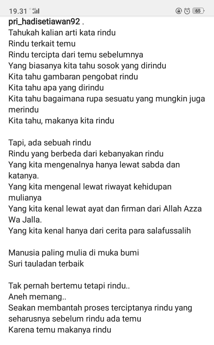 Detail Puisi Tentang Nabi Muhammad Saw Koleksi Nomer 19