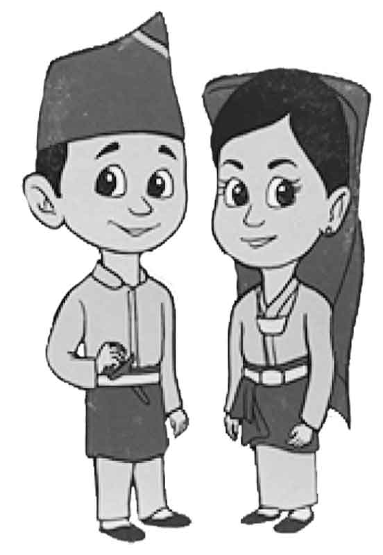 Detail Sketsa Gambar Baju Adat Koleksi Nomer 22 