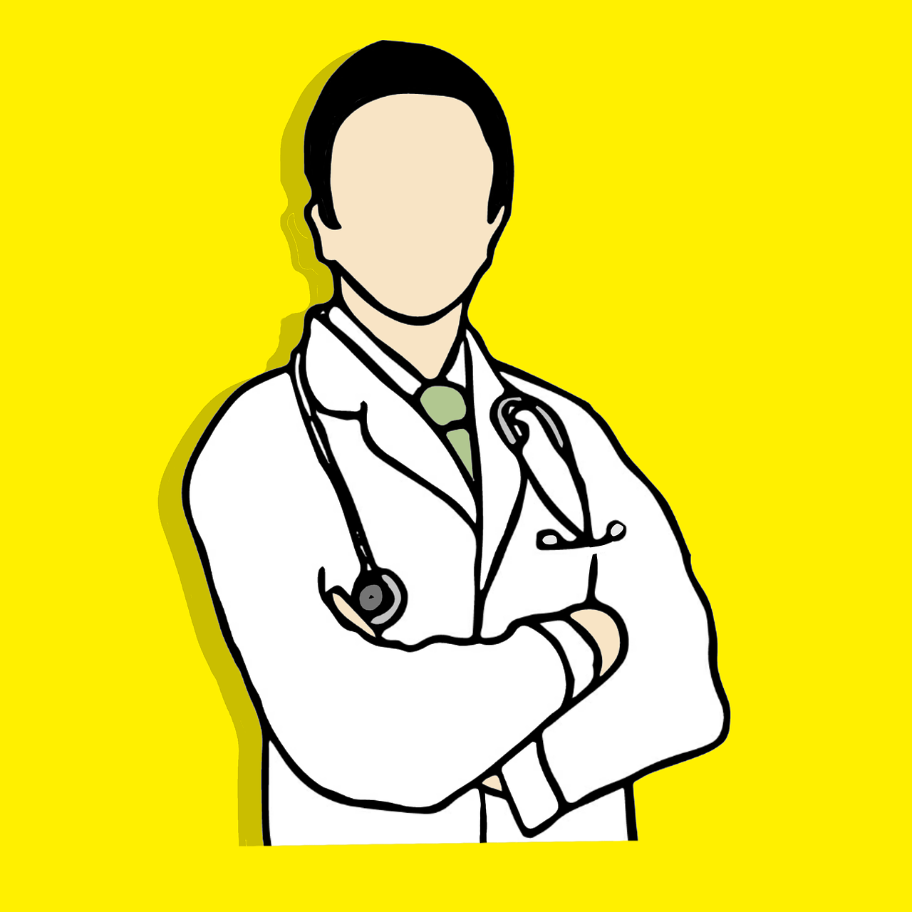 Detail Sketsa Gambar Dokter Muslimah Koleksi Nomer 22