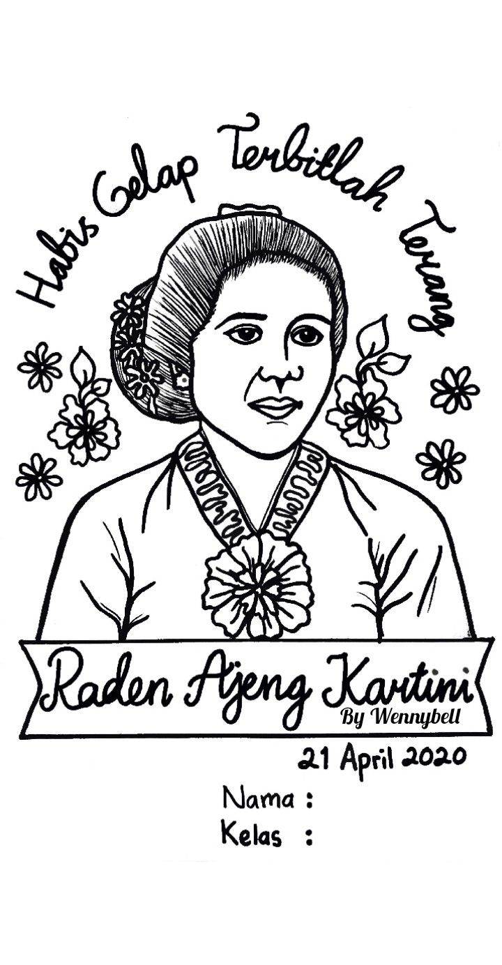 Detail Sketsa Gambar Ibu Kartini Koleksi Nomer 8 Detail Sketsa Gambar Ibu Kartini Koleksi Nomer 8