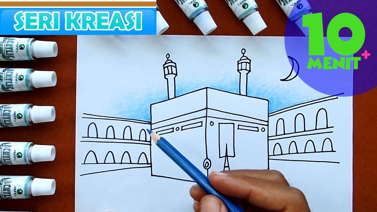 Sketsa Gambar Ka Bah