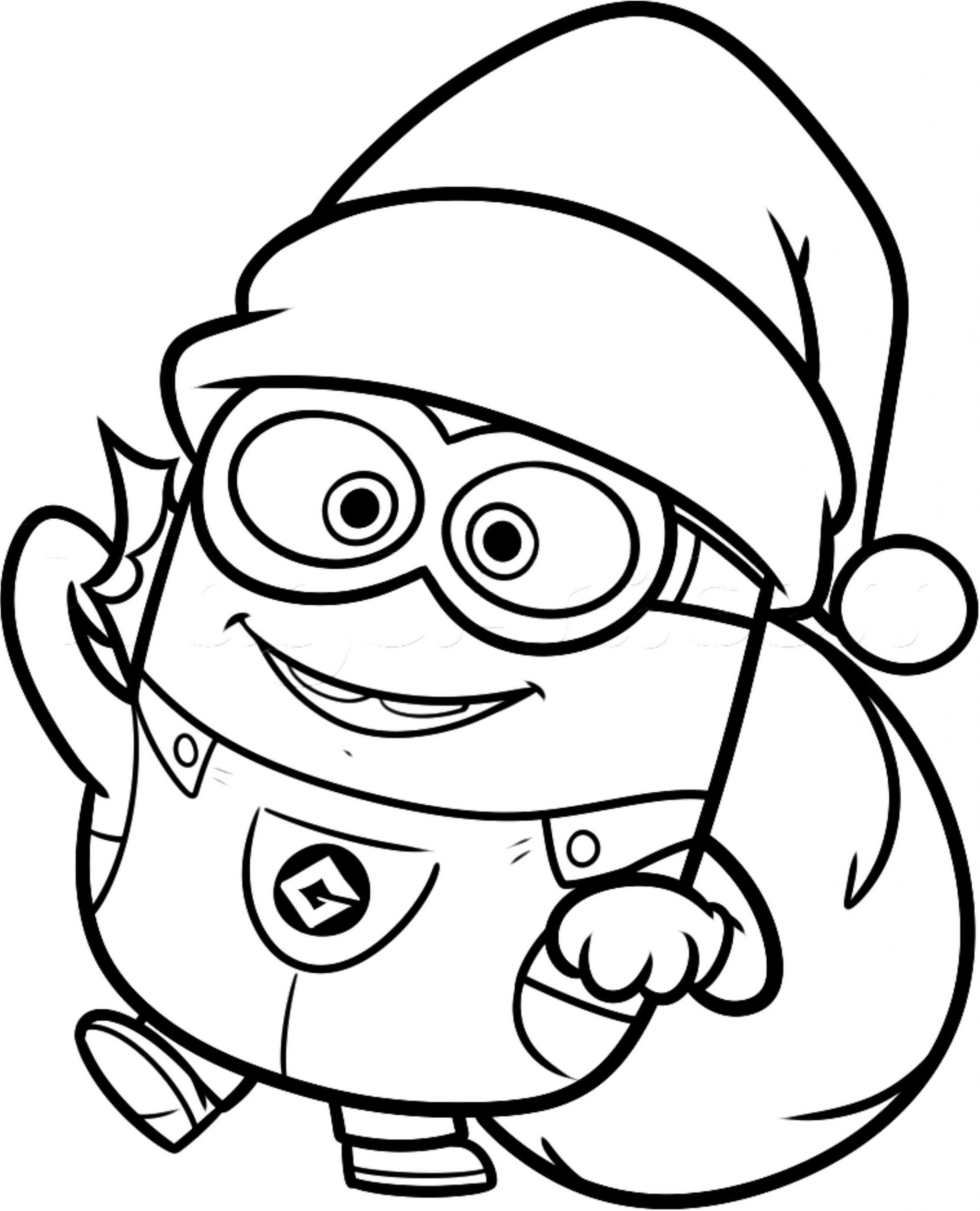 Detail Sketsa Minion Mudah Koleksi Nomer 38