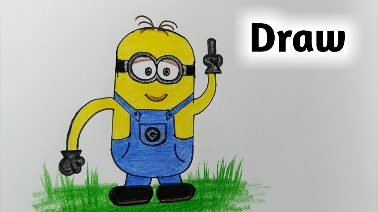 Detail Sketsa Minion Mudah Koleksi Nomer 54