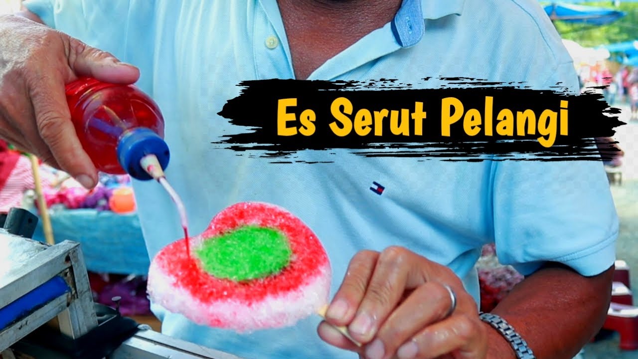 Spanduk Es Serut Pelangi