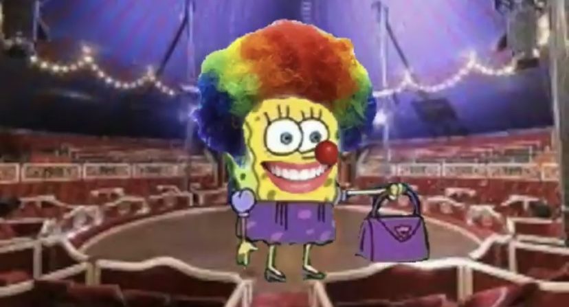 Detail Spongebob Clown Wig Koleksi Nomer 4