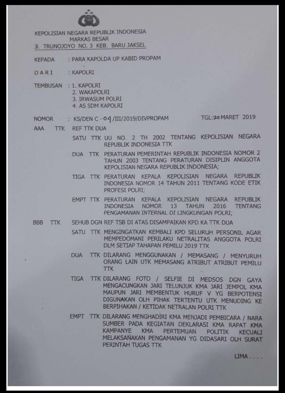 Detail Surat Edaran Kapolri Koleksi Nomer 21 Detail Surat Edaran Kapolri Koleksi Nomer 21