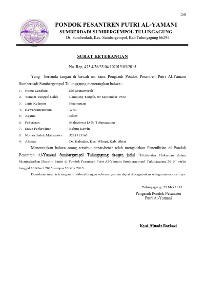 Detail Surat Ijin Penelitian Skripsi Koleksi Nomer 21 Detail Surat Ijin Penelitian Skripsi Koleksi Nomer 21