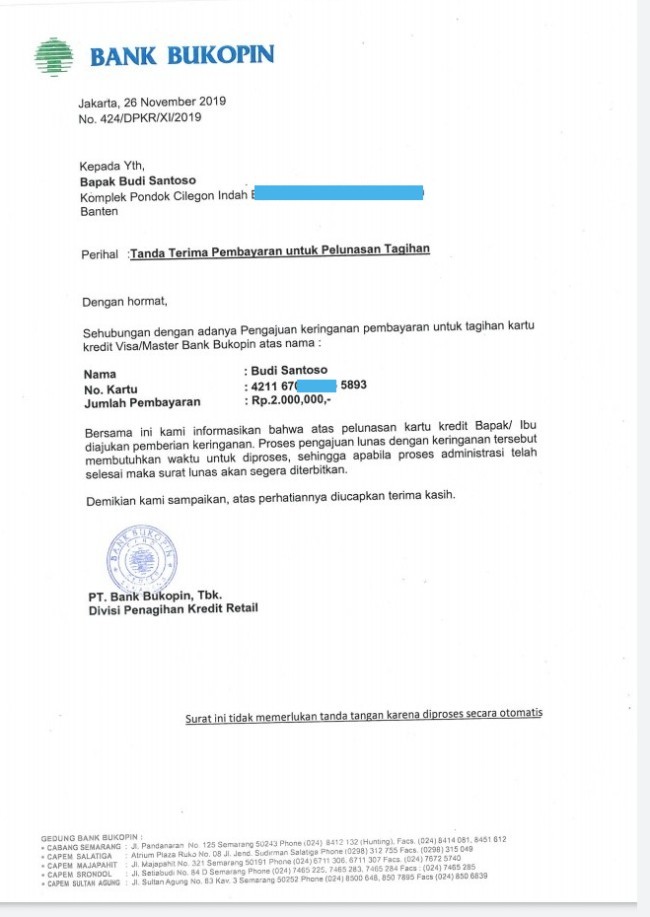 Detail Surat Keterangan Lancar Pembayaran Kredit Koleksi Nomer 20 Detail Surat Keterangan Lancar Pembayaran Kredit Koleksi Nomer 20