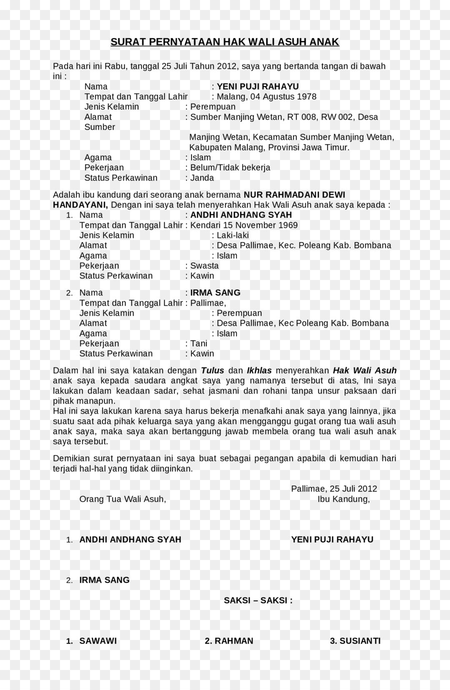 Detail Surat Perjanjian Adopsi Anak Baru Lahir Koleksi Nomer 24 Detail Surat Perjanjian Adopsi Anak Baru Lahir Koleksi Nomer 24