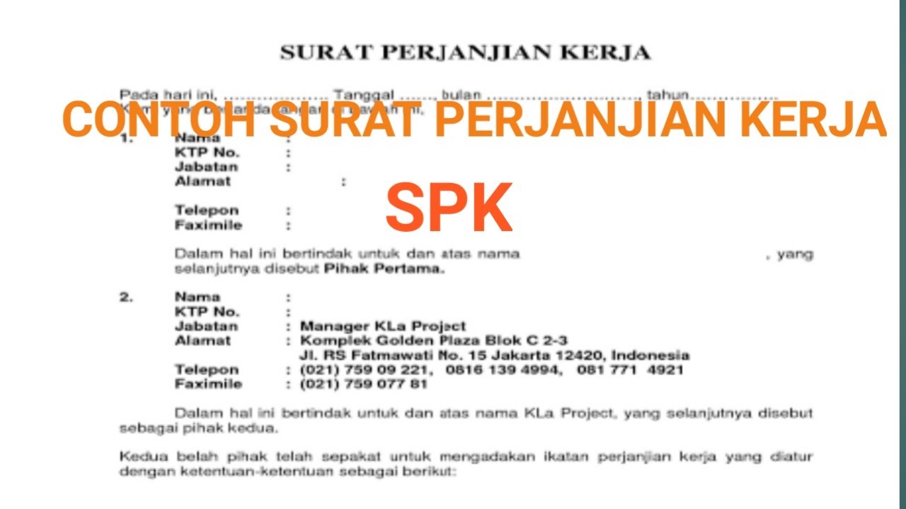 Detail Surat Perjanjian Kontrak Kerja Proyek Koleksi Nomer 29 Detail Surat Perjanjian Kontrak Kerja Proyek Koleksi Nomer 29