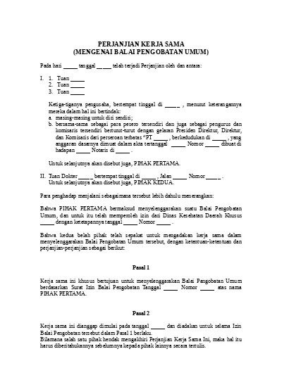 Detail Surat Perjanjian Usaha Bersama Koleksi Nomer 12 Detail Surat Perjanjian Usaha Bersama Koleksi Nomer 12