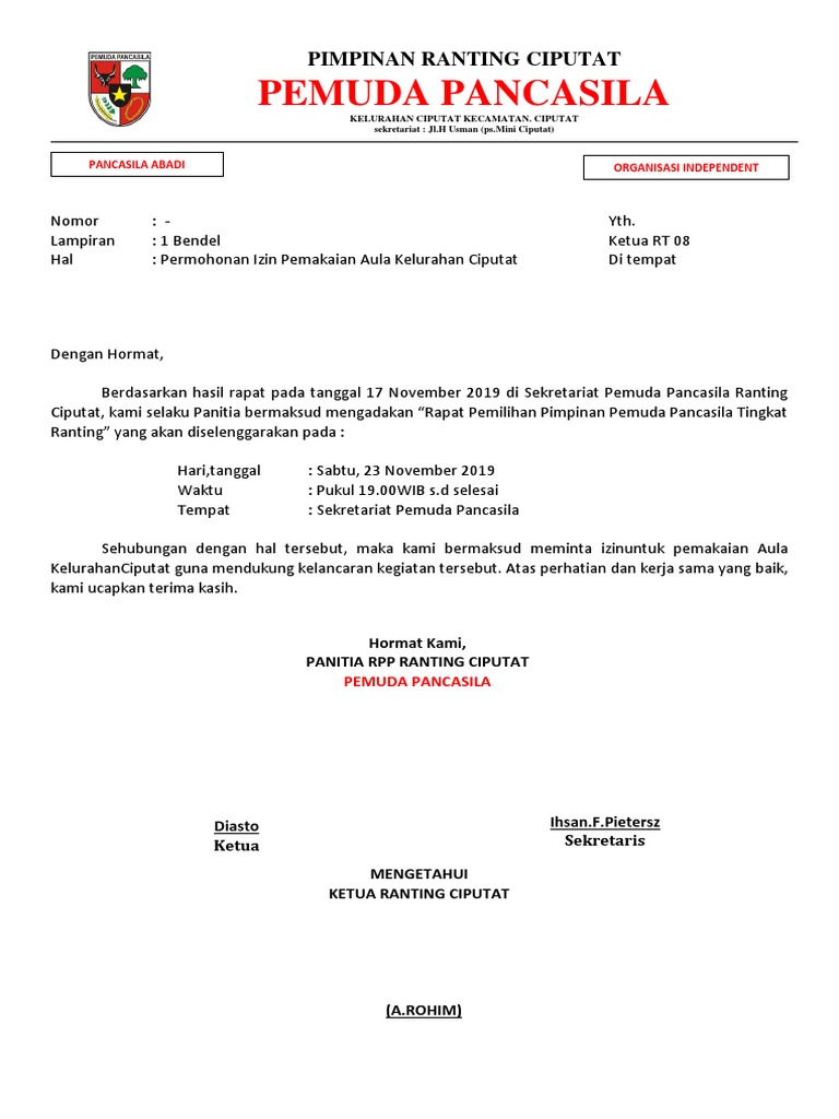 Detail Surat Permohonan Izin Tempat Koleksi Nomer 48 Detail Surat Permohonan Izin Tempat Koleksi Nomer 48