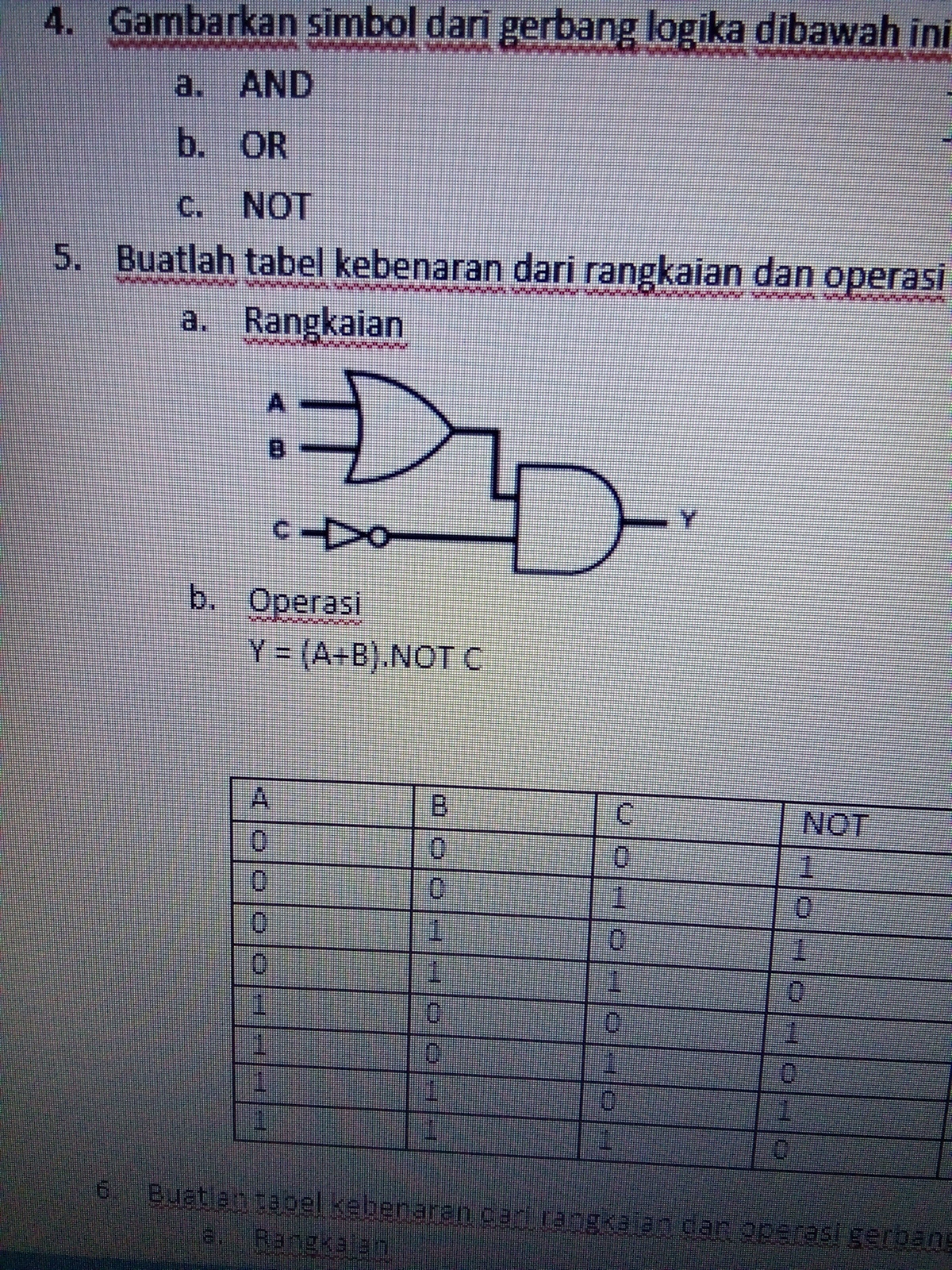 Detail Tabel Kebenaran Gerbang Logika And Koleksi Nomer 48 Detail Tabel Kebenaran Gerbang Logika And Koleksi Nomer 48