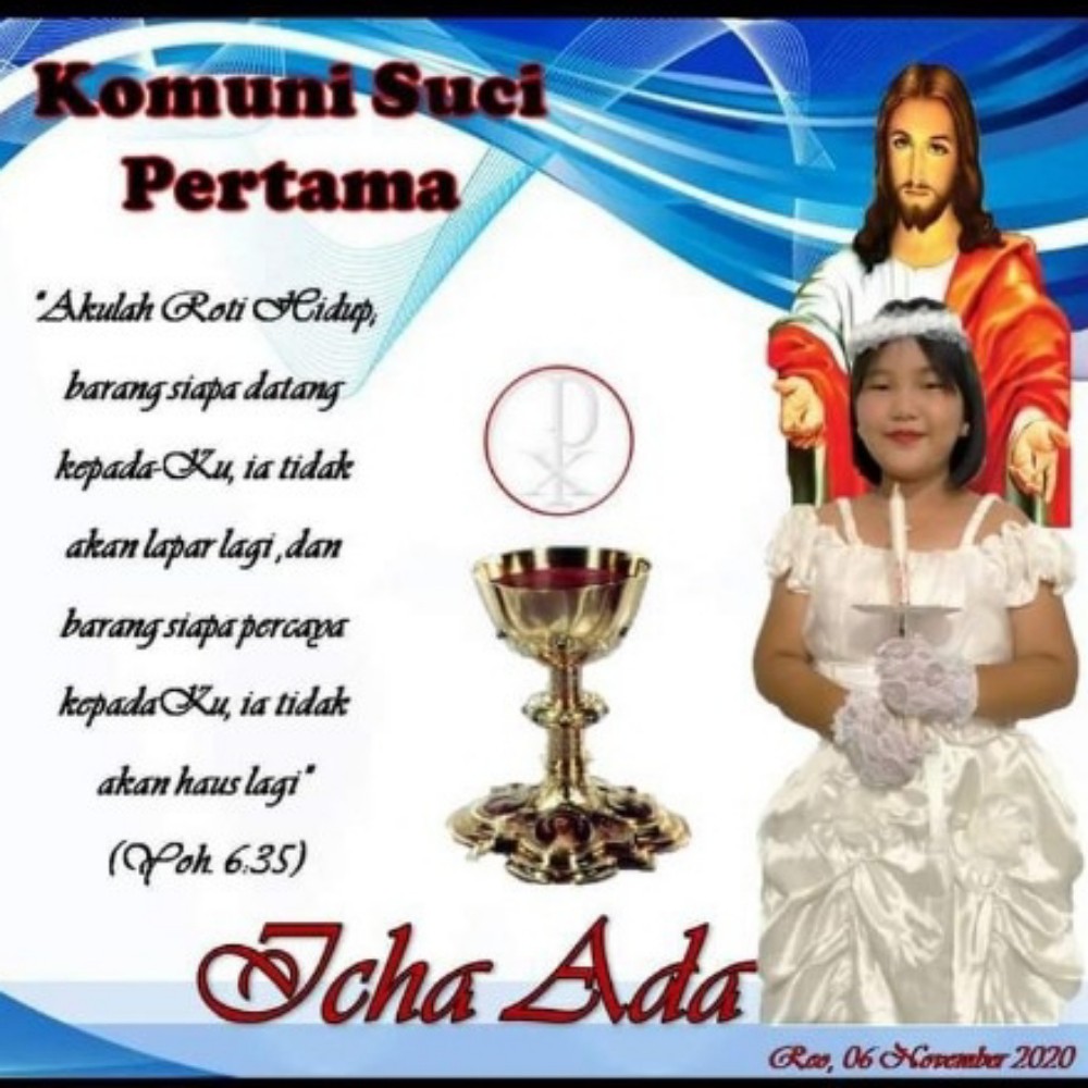 Ucapan Selamat Komuni Pertama Ucapan Selamat Komuni Pertama