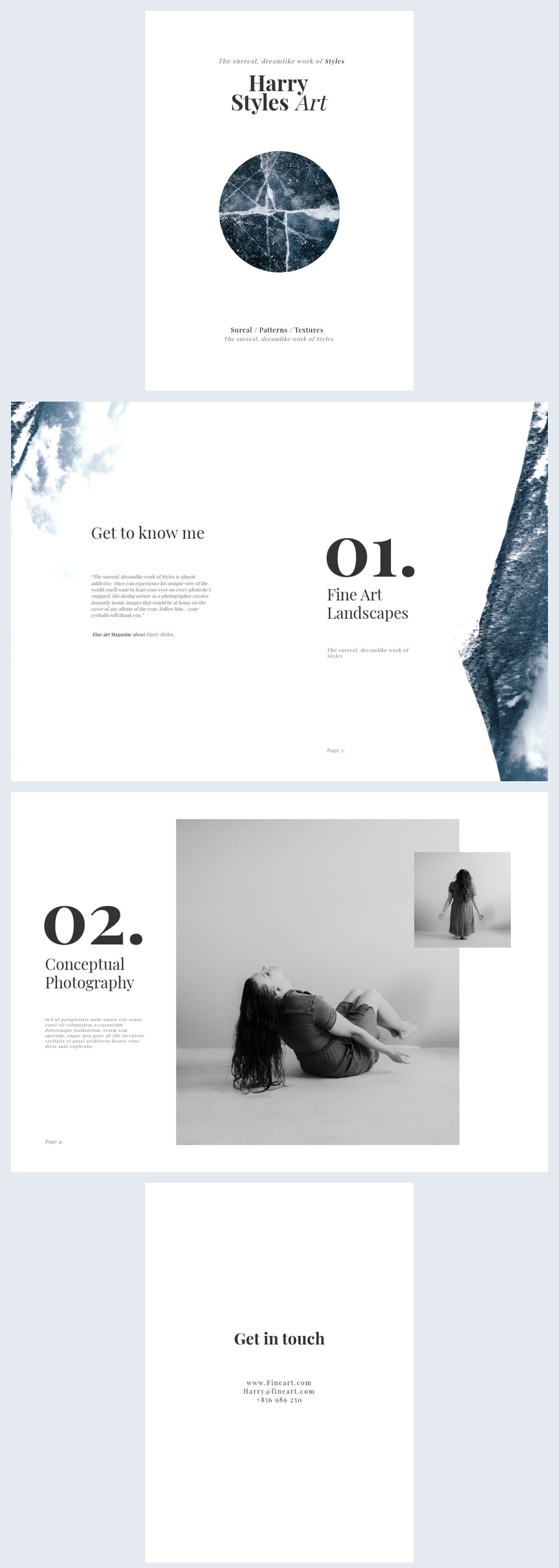 Detail Art Portfolio Template Koleksi Nomer 13 Detail Art Portfolio Template Koleksi Nomer 13